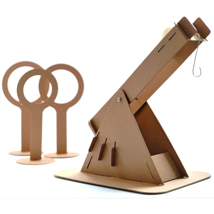 Construieste-ti propria catapulta, Kikkerland, Carton - eMAG.ro