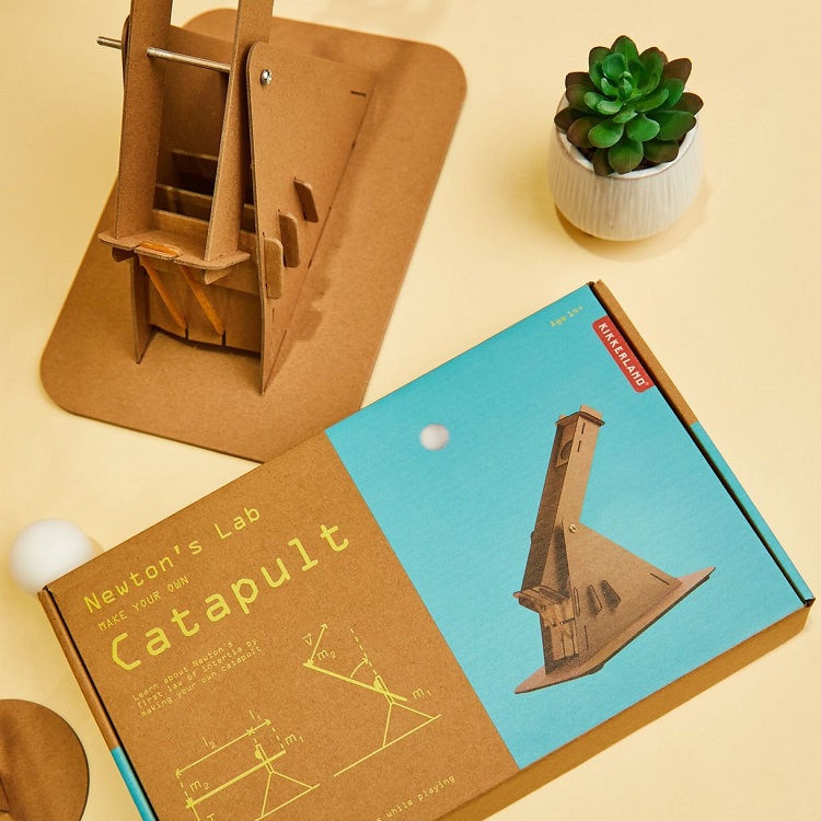 Construieste-ti propria catapulta, Kikkerland, Carton - eMAG.ro
