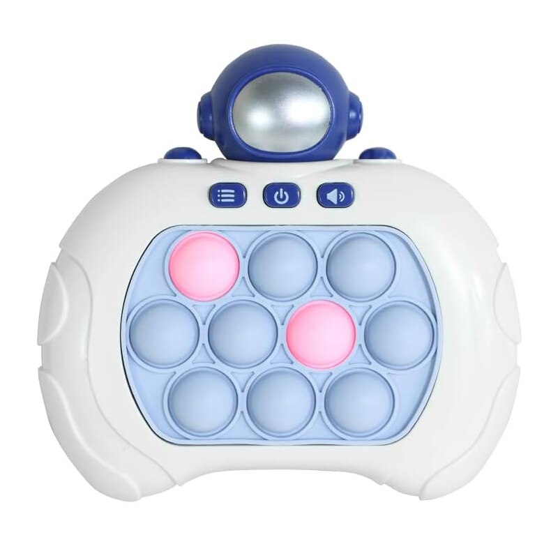 Joc interactiv Pop-It Consola, antistres, cu sunete si lumini ...