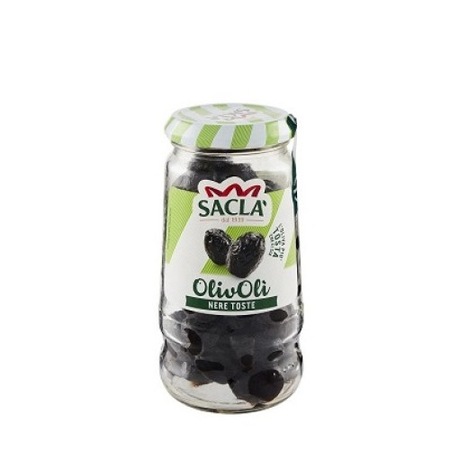 Masline negre la cuptor Olivoli Sacla, 200g - eMAG.ro