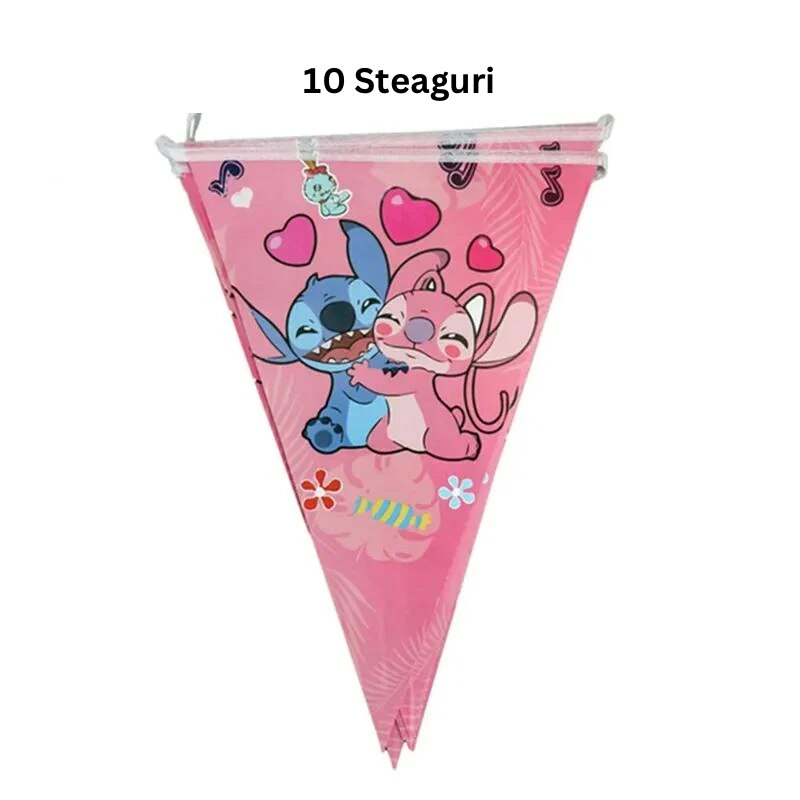 Set vesela pentru 10 copii, Lilo si Stitch, Petrecere Aniversara ...