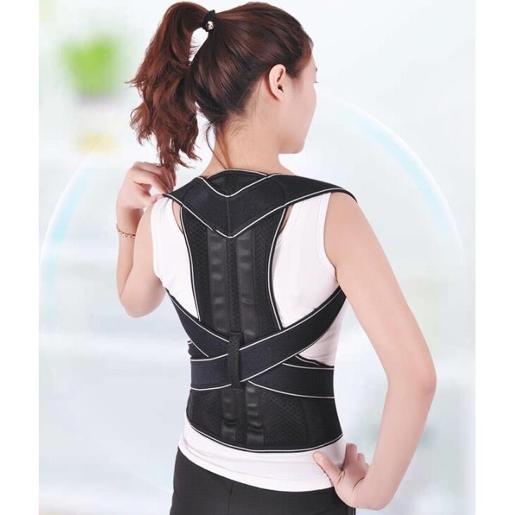 Corector ortopedic pentru postura, Negru, XXL - eMAG.ro