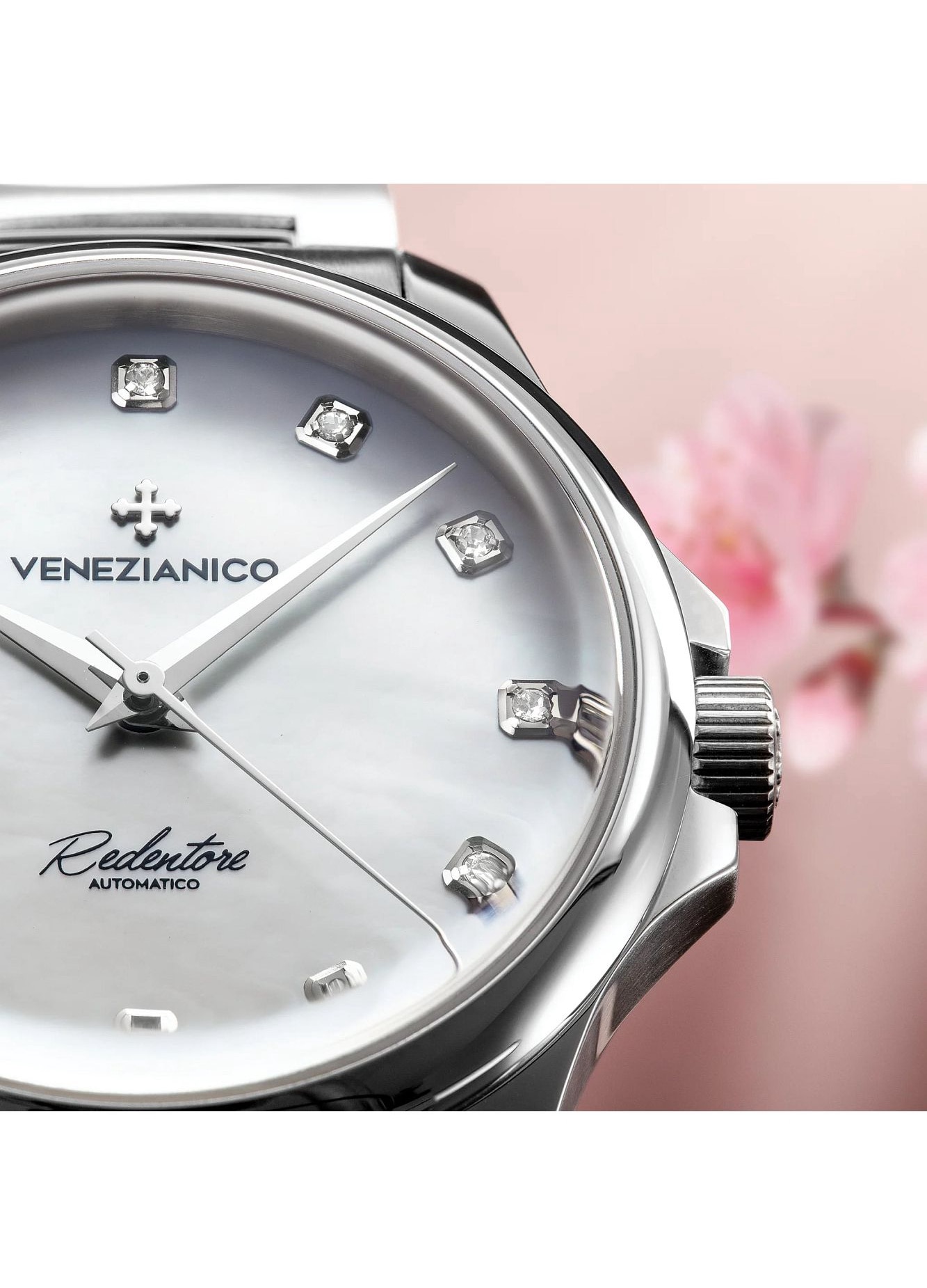 Ceas dama, Venezianico, Automatic, Otel inoxidabil, Argintiu - eMAG.ro