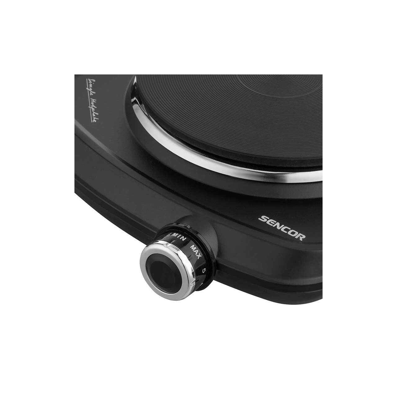 Plita electrica 1500 W, 1 arzator, portabila, diametru 18 cm, Negru - eMAG.ro