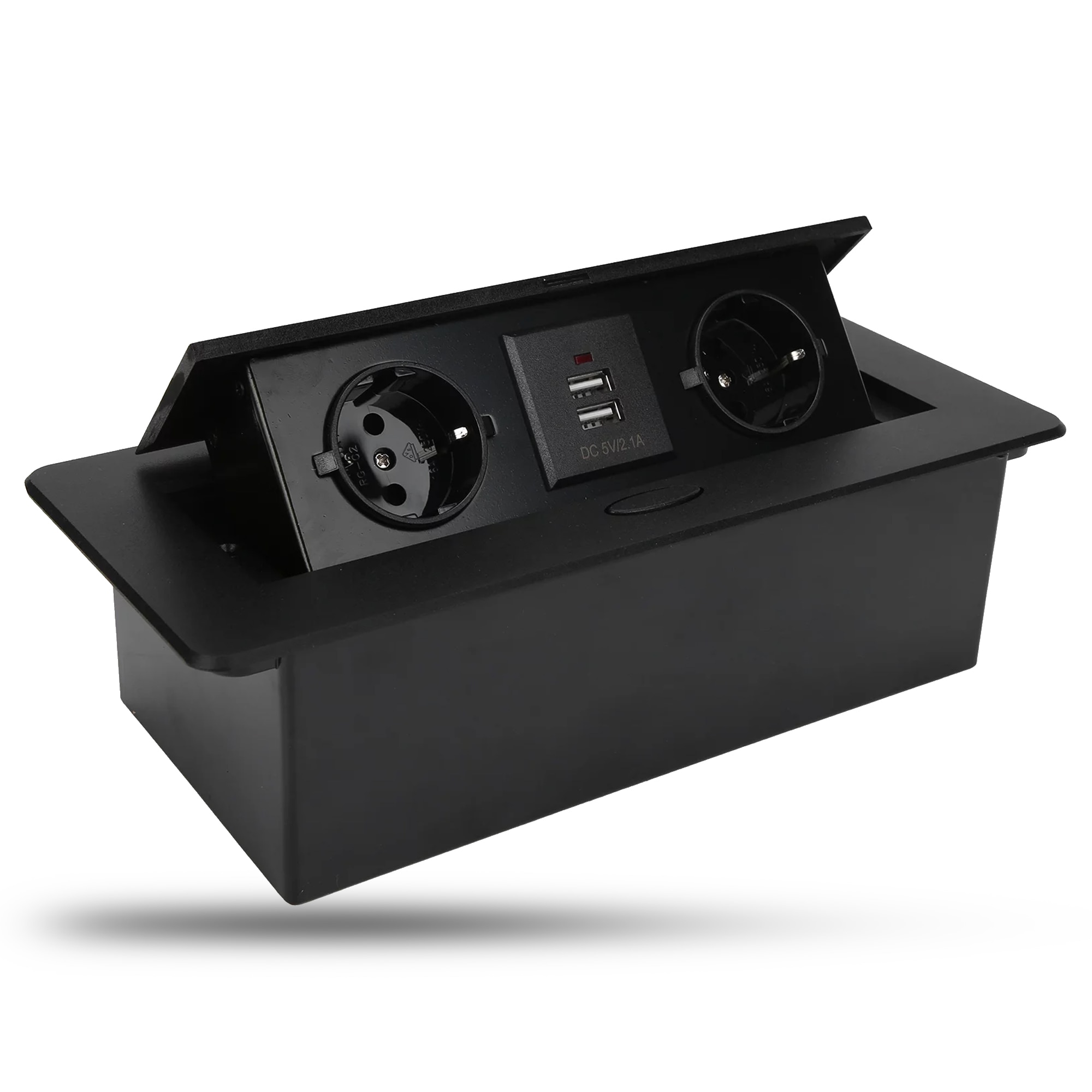 Priza incorporabila in mobilier, Timebox, blat bucatarie, masa sau ...