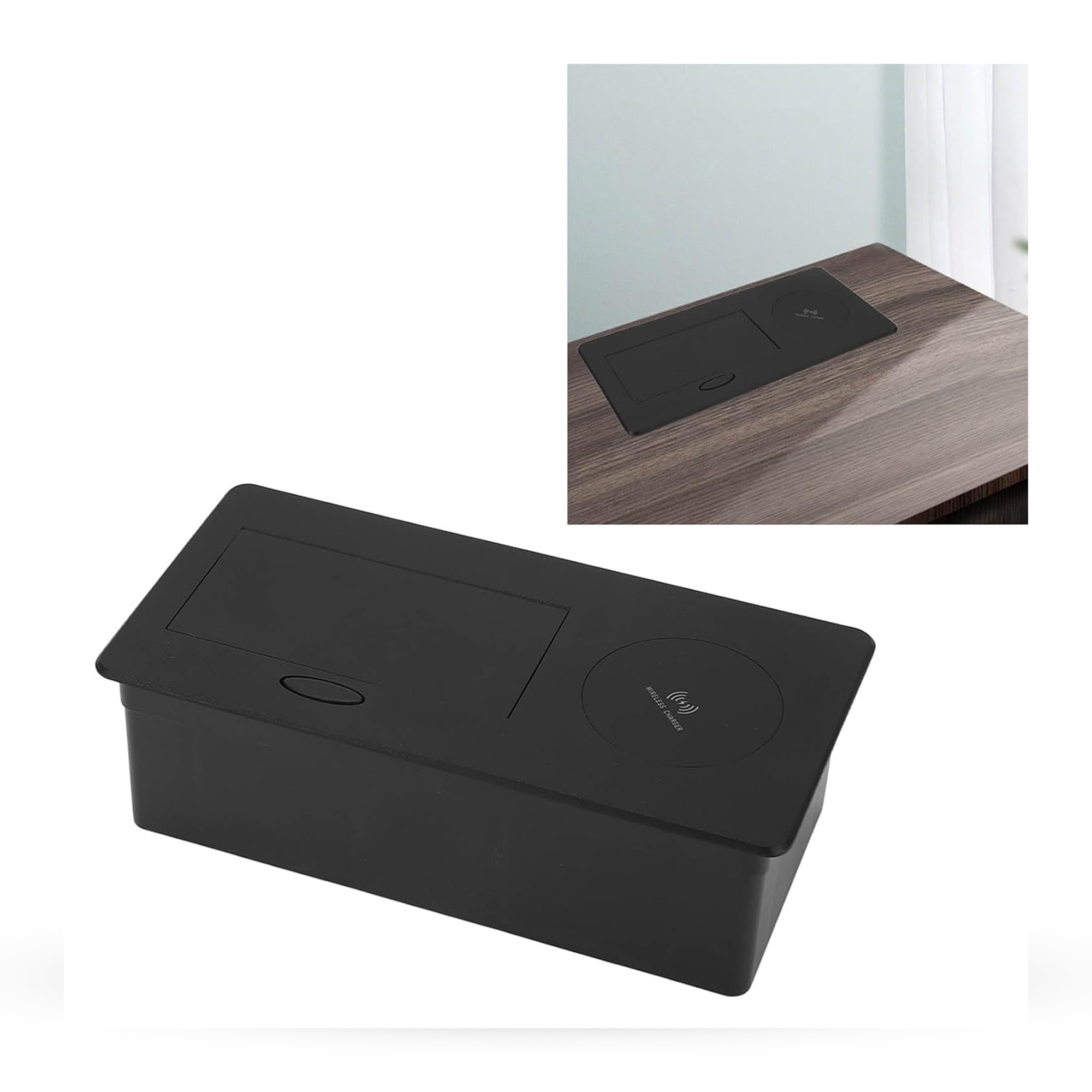 Priza incorporabila Timebox in mobilier, blat bucatarie, masa sau birou ...