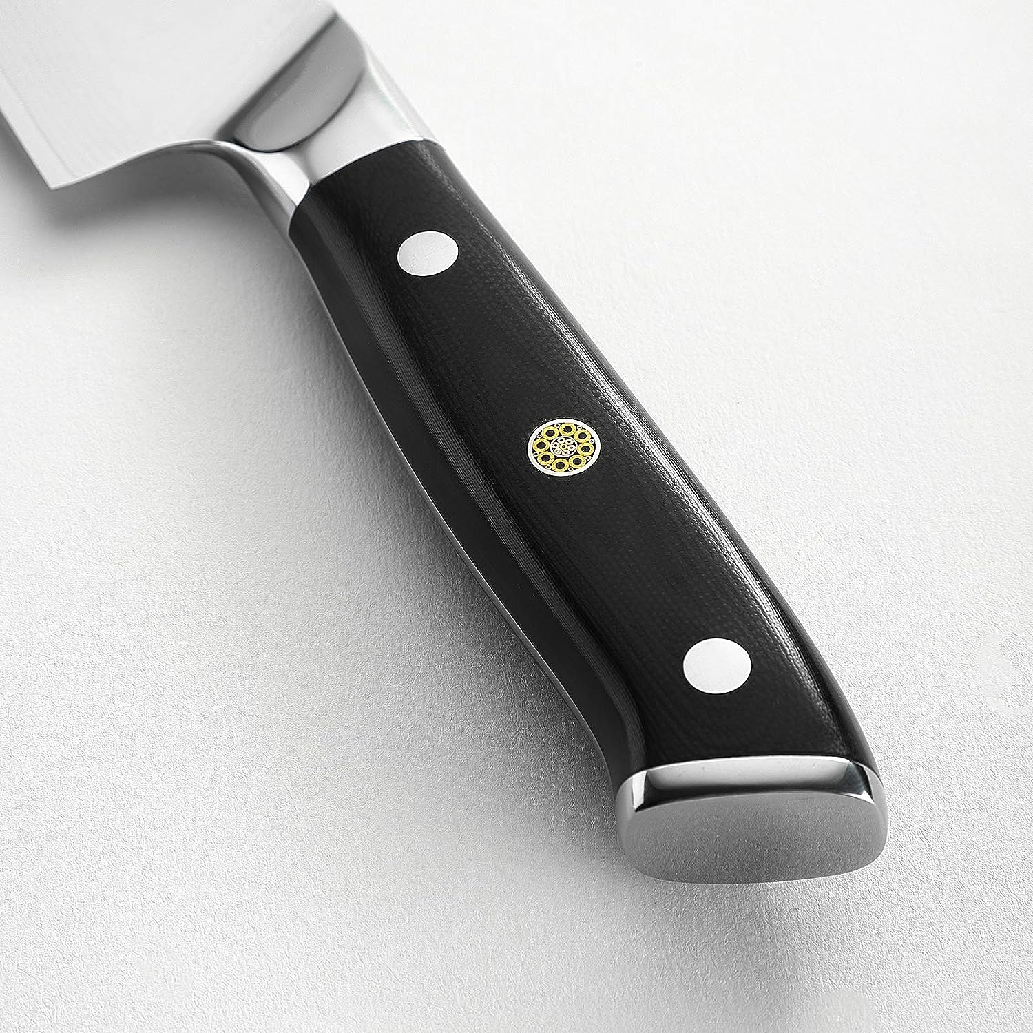 Cutite realizate din otel damasc cu 73 de straturi, VG-10, maner G10 ...