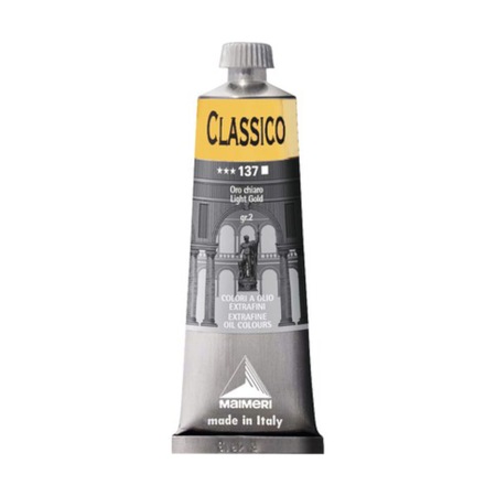 Vopsea in Ulei Classico Maimeri - Light Gold - 60 ml - eMAG.ro