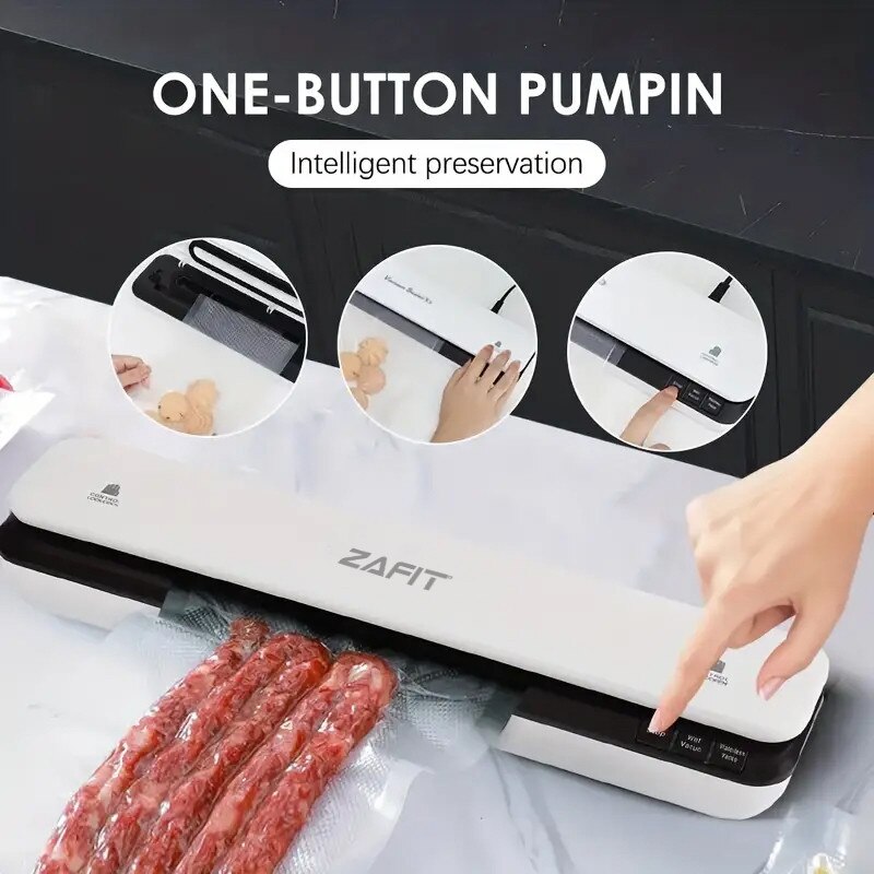 Aparat de vidat alimente ZAFIT™ VID-360W, 30 cm bara de lipire, 10 ...