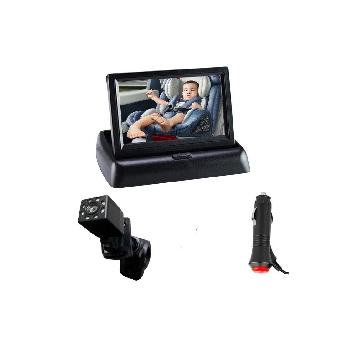 Camera video de masina si rulote pentru monitorizarea bebelusilor FULL ...