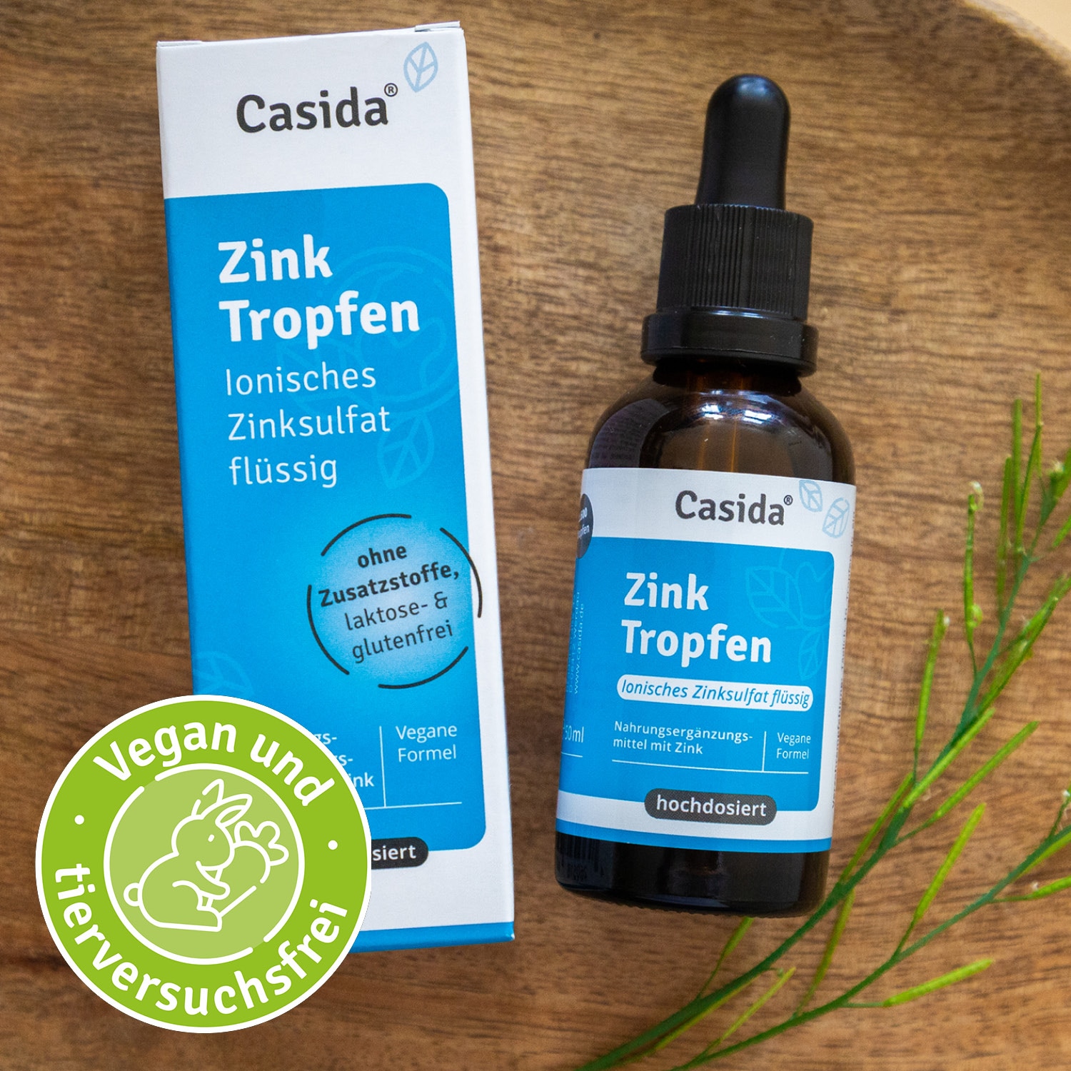 Supliment alimentar, Casida, Picaturi de Zinc, cu sulfat de zinc ionic ...