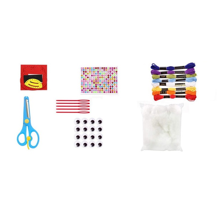 Kit creativ. Creaturi subacvatice din fetru pentru a coase DIY. 12 ...