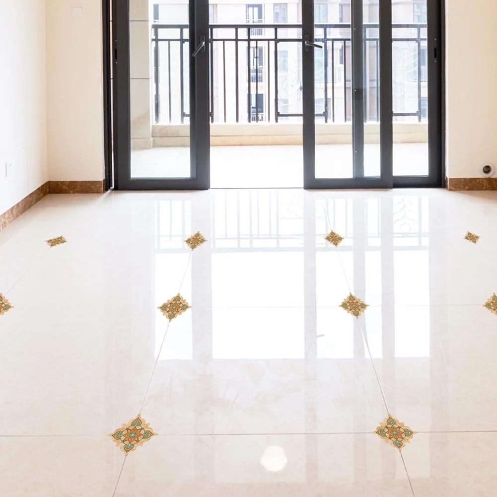 Sticker Adeziv pentru Decorul Gresiei si a Faiantei din Baie, Bucatarie ...