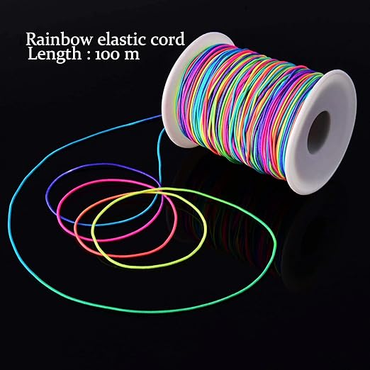 Snur elastic impletit din polipropilena Cersaty 100 m colorat - eMAG.ro