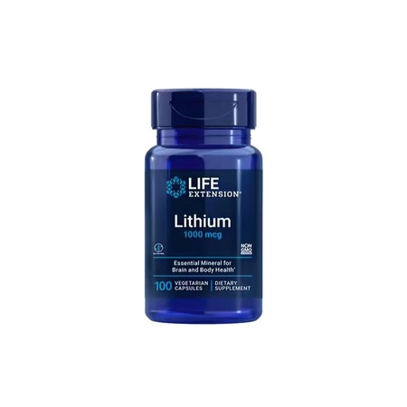 Litiu 1000 mcg 100 Capsule Vegetale Life Extension - eMAG.ro