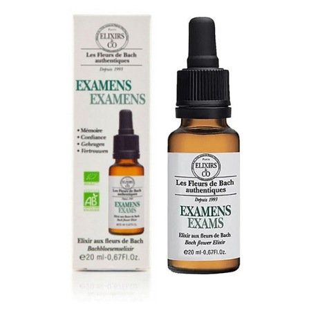 Elixir pe baza de remedii florale dr. Bach pentru examene, stimuleaza ...