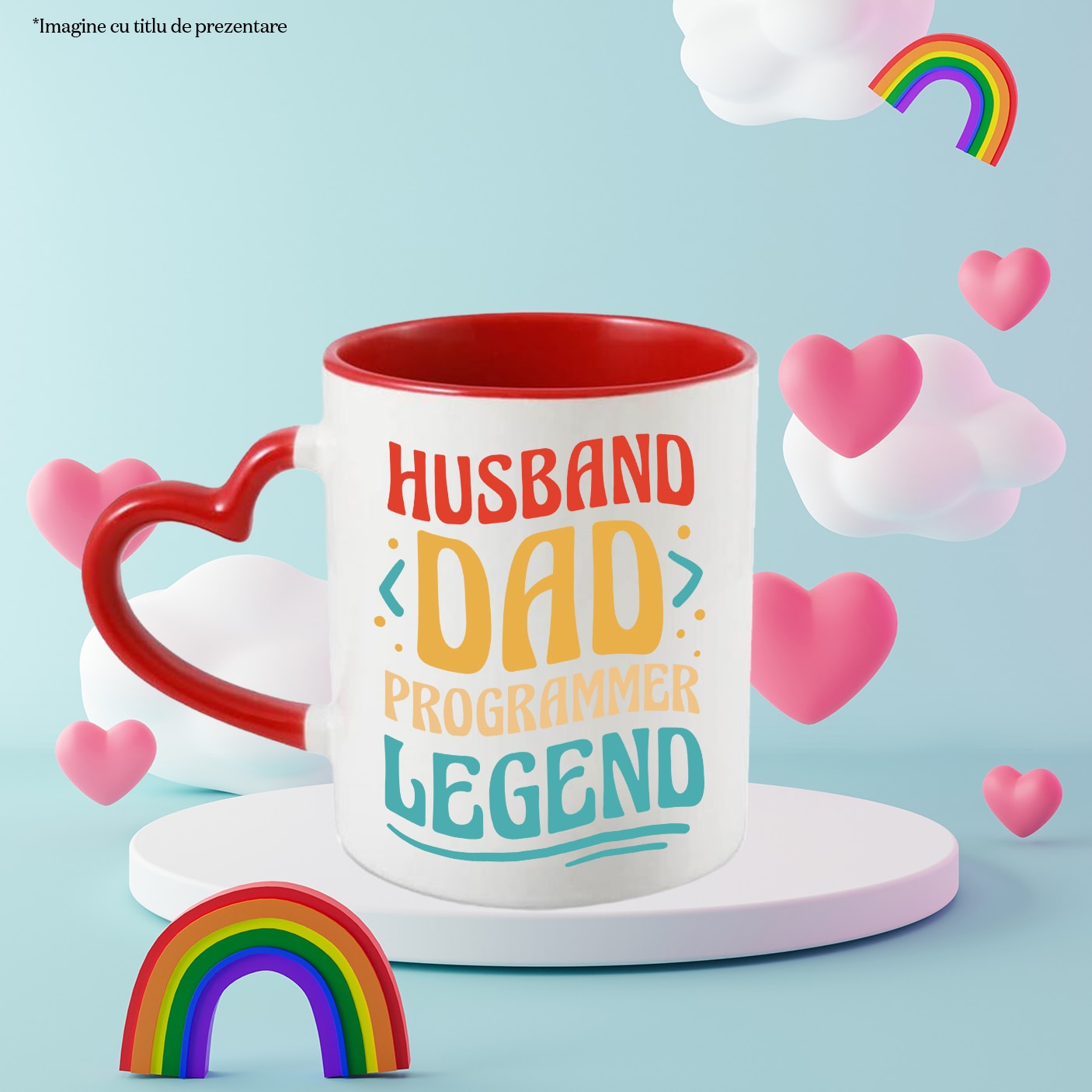 Cana Cu Mesaj In Engleza Husband Dad Programmer Legend, Cod, Programare ...