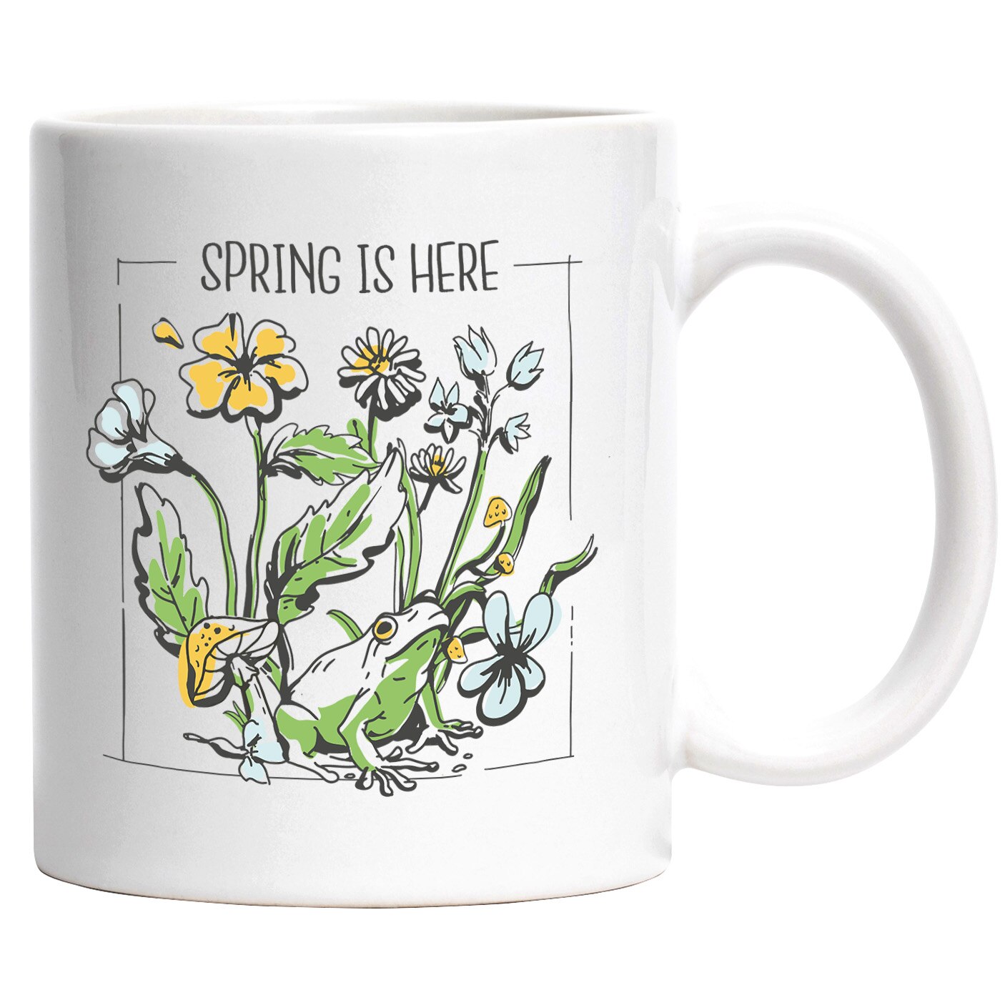 Cana Cu Mesaj In Engleza Spring Is Here, Primavara, Sezon, Flori ...