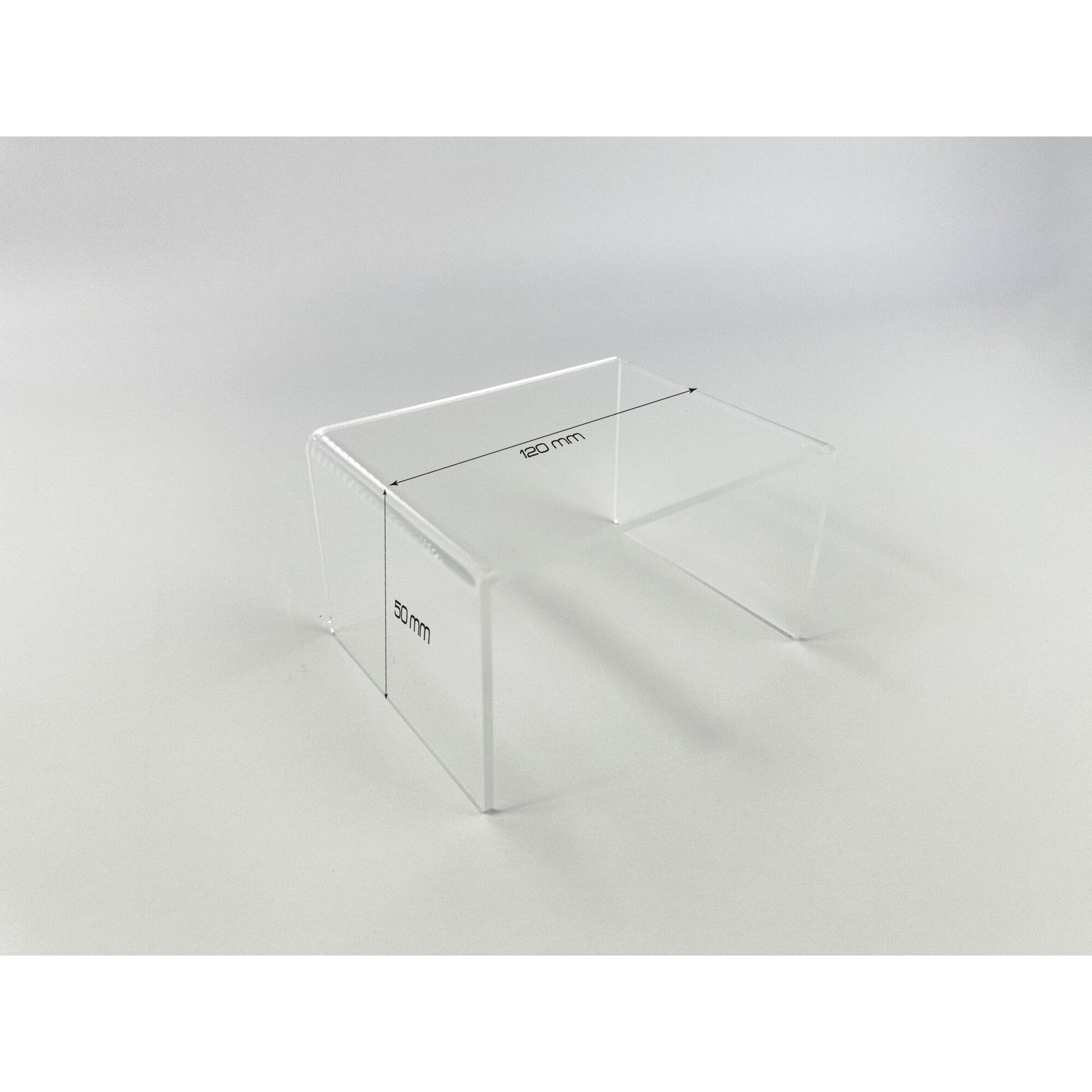 Set 5 buc, stand forma U, stiplex, acrilic transparent, 12 x 10 x 5 cm ...
