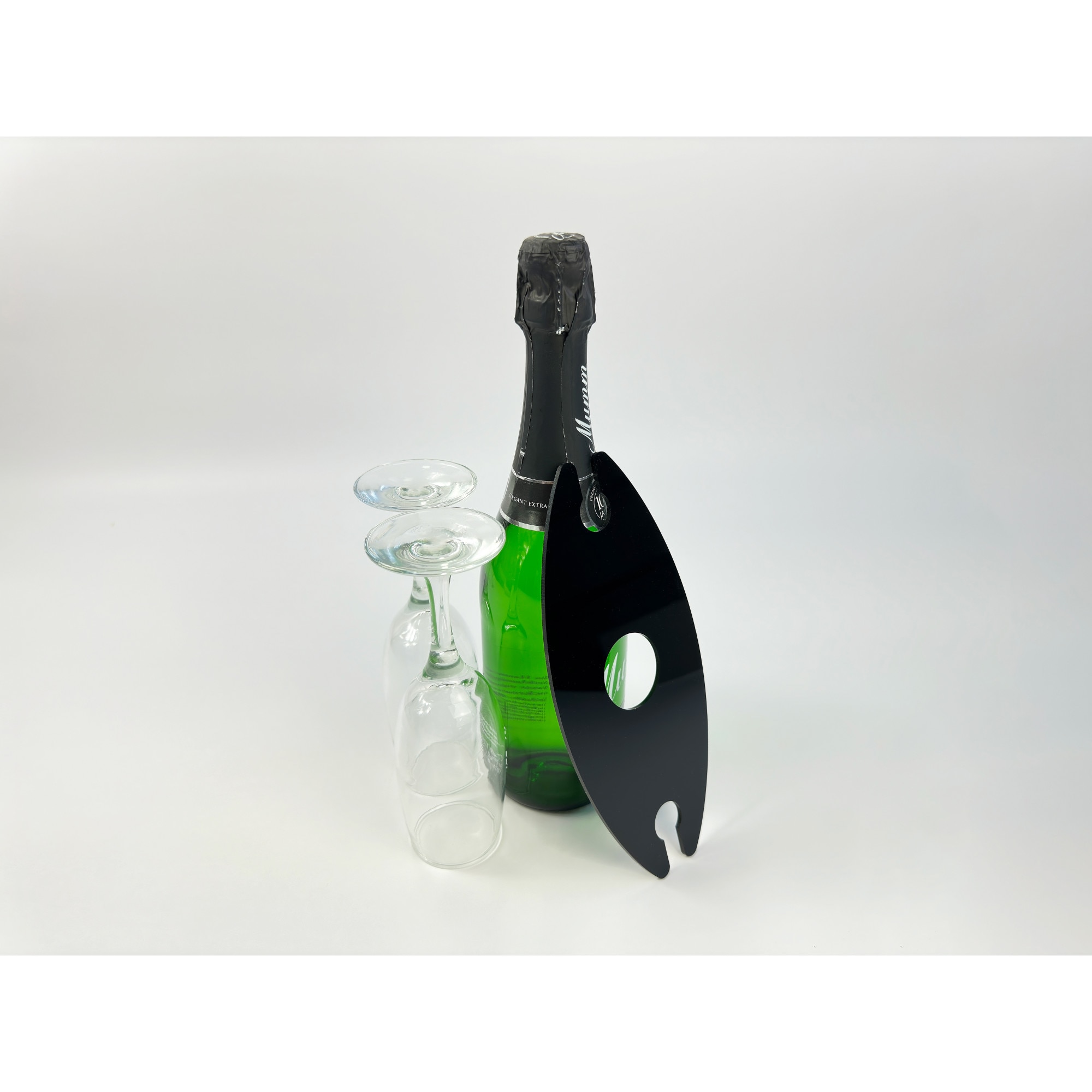 Suport pahare sampanie, stiplex, acrilic negru - eMAG.ro