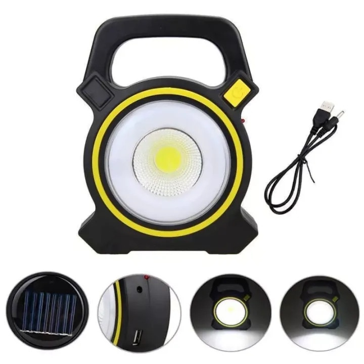 Proiector Solar Portabil LED MRG M819A, Lampa de Lucru Auto ...