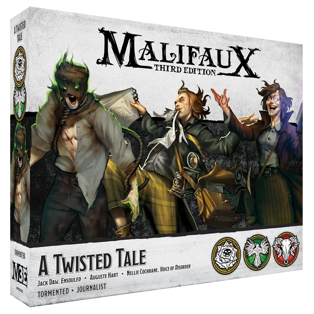 Extensie de joc Malifaux 3rd Edition, A Twisted Tale, 3 carti si modele ... Extensie de joc Malifaux 3rd Edition, A Twisted Tale, 3 carti si modele ...