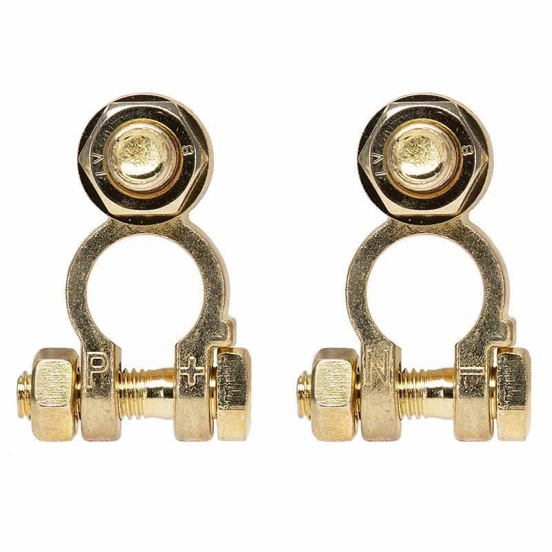 Set borne acumulator cupru, fixare cu surub M10 509.40 Alca - eMAG.ro