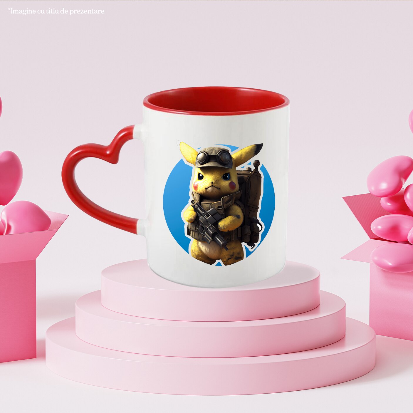 Cana Cu Pikachu, Pokemon, Arma, Palarie, Soldat, Ghiozdan, Multicolor ...