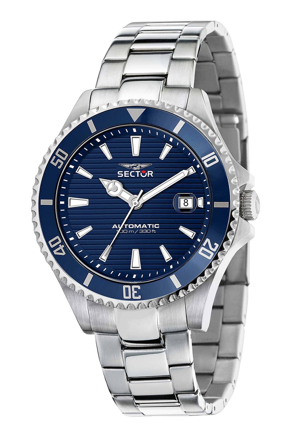 Sector, Ceas automatic de otel inoxidabil, Argintiu - eMAG.ro