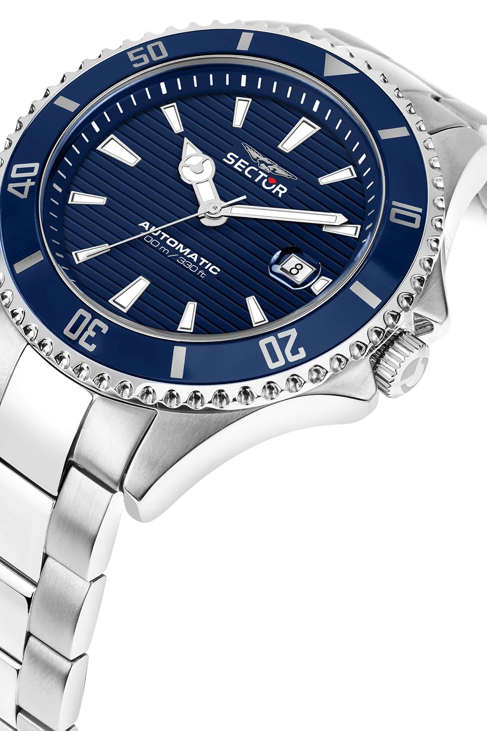 Sector, Ceas automatic de otel inoxidabil, Argintiu - eMAG.ro