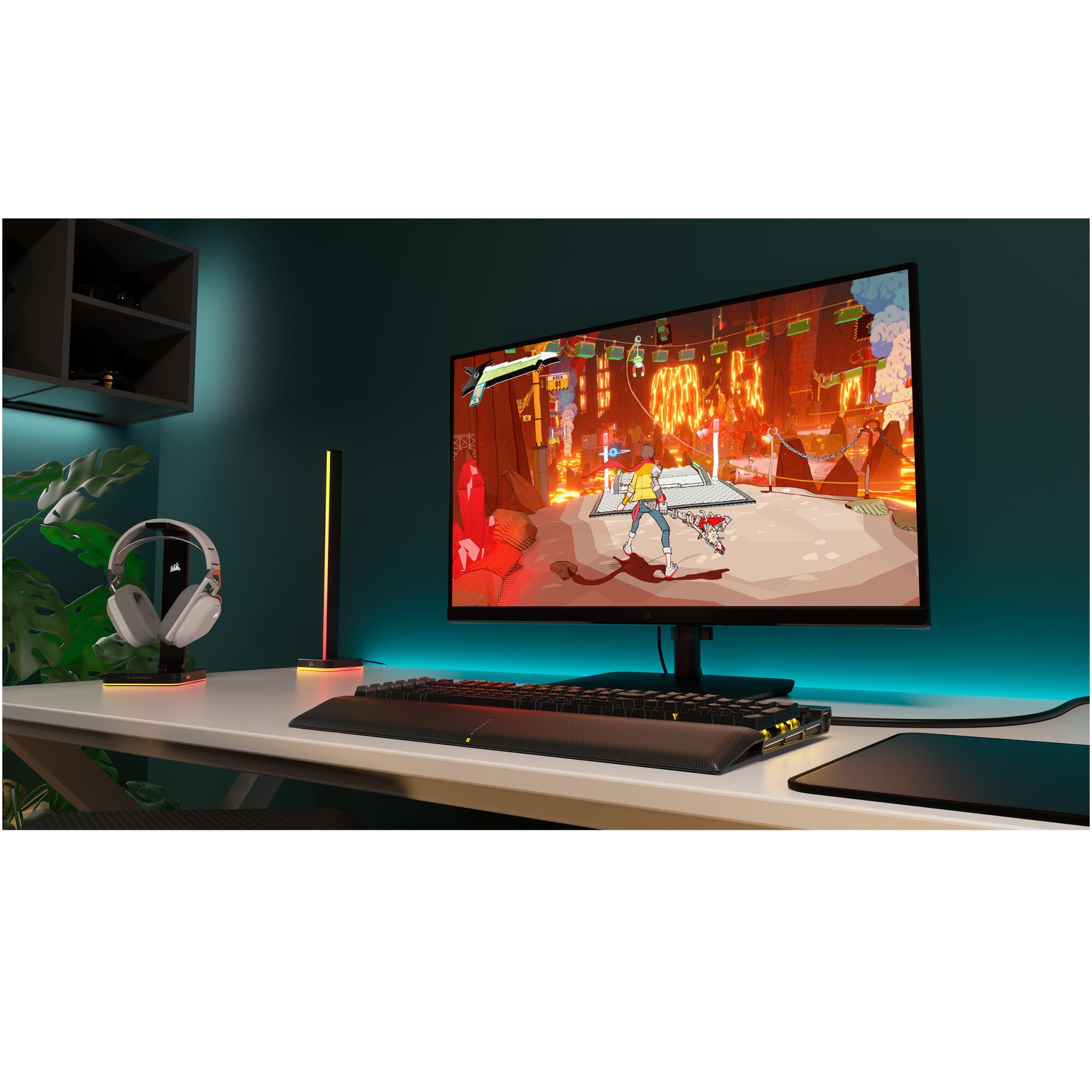 Monitor gaming Corsair XENEON 315QHD165, IPS, QHD (2560 x 1440 ...
