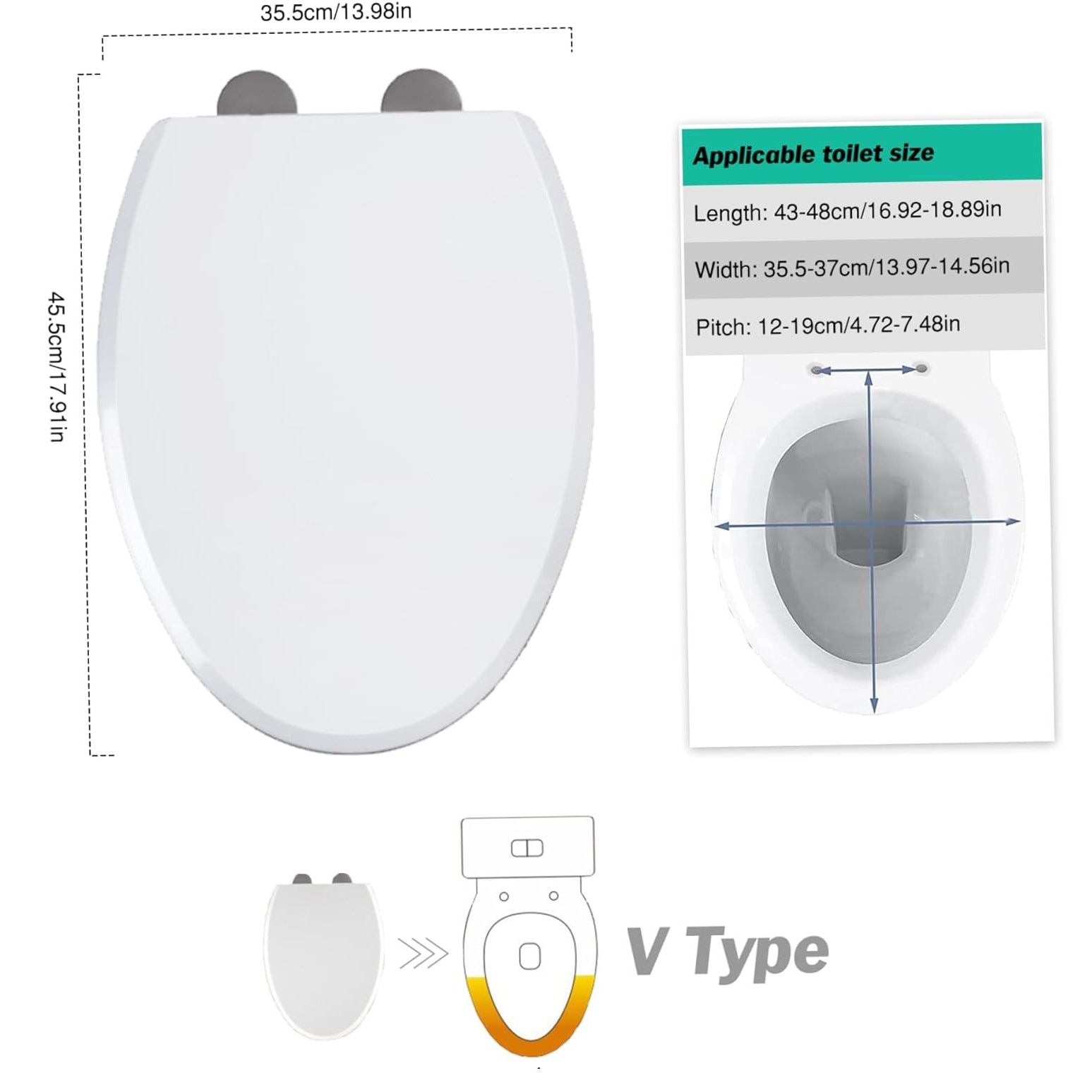 Capac WC cu reductie pentru copii si adulti, sistem 2in1 universal ...