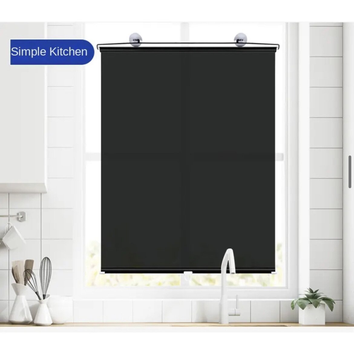 Parasolar universal retractabil cu pridere cu ventuze, 40 x 125 cm ...