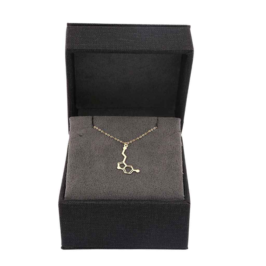 Lant din aur 14 k, 0.9 g, formula chimica serotonina - fericire ...