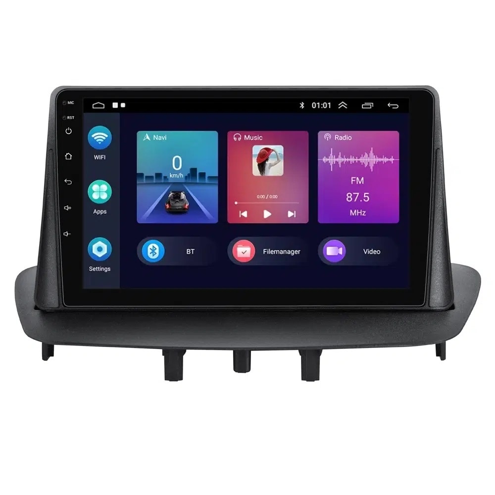 Renault Fluence dedikált GPS-navigáció (2008-2013) Android rendszerrel ...