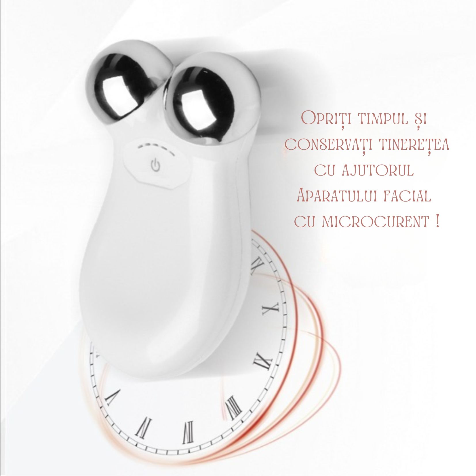 Aparat de masaj si tratament cu microcurent pentru remodelare si ...