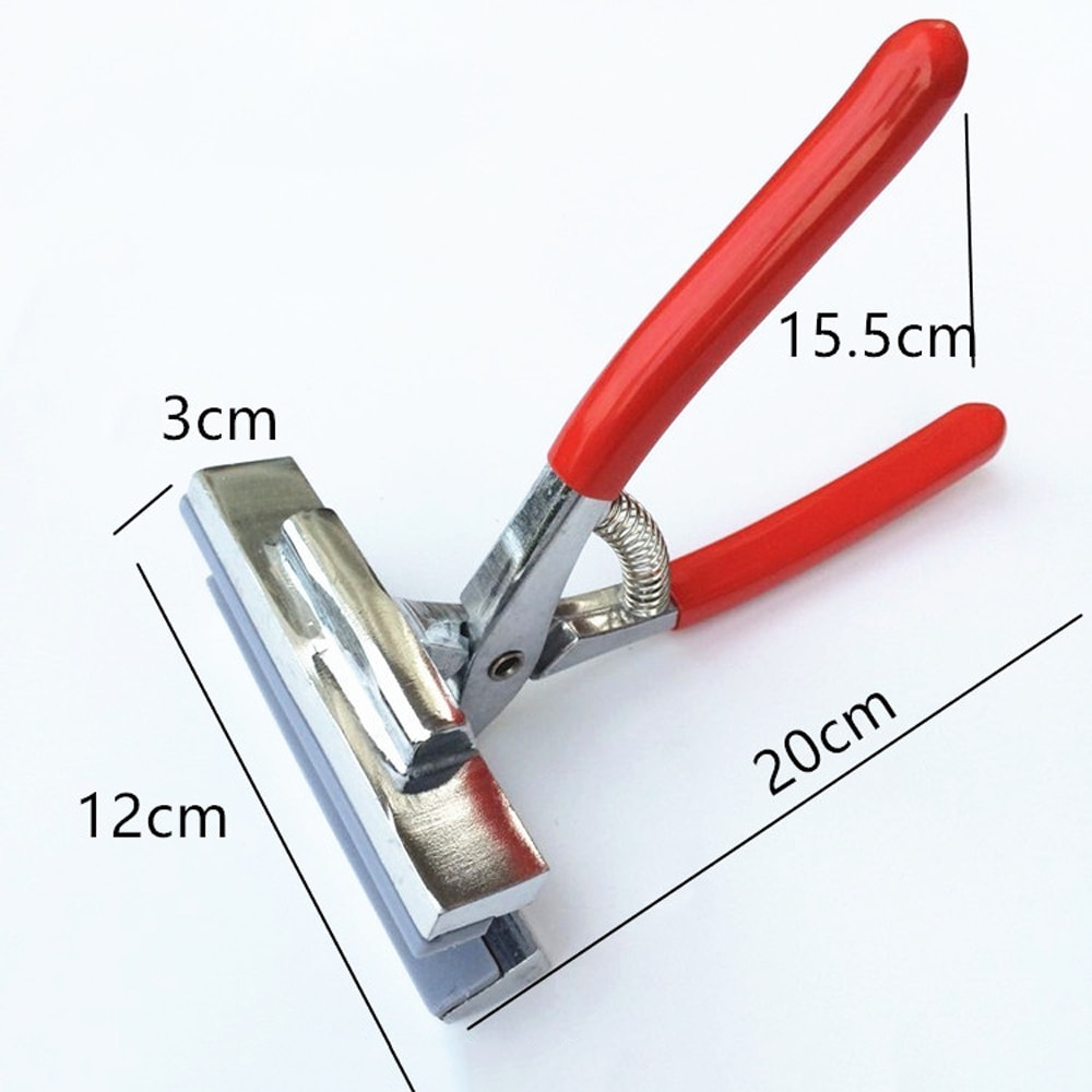 Cleste intindere panza, Metal/Cauciuc, 12 cm, Argintiu/Rosu - eMAG.ro
