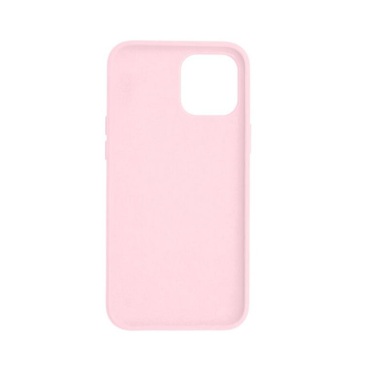 Husa compatibila cu iPhone 12, iPhone 12 Pro, din silion, roz - eMAG.ro