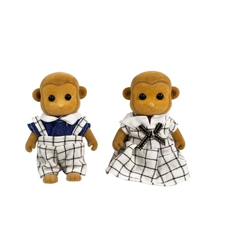 Figurina familiei Stomle. Maimuta, 8 cm, 2 bucati - eMAG.ro