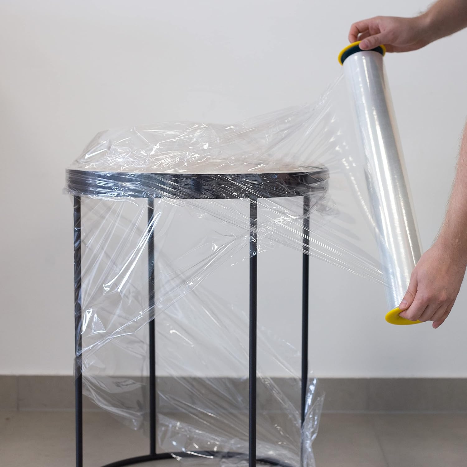 Folie Stretch pentru ambalare, 23 microni, 50 cm latime, 120 m lungime ...