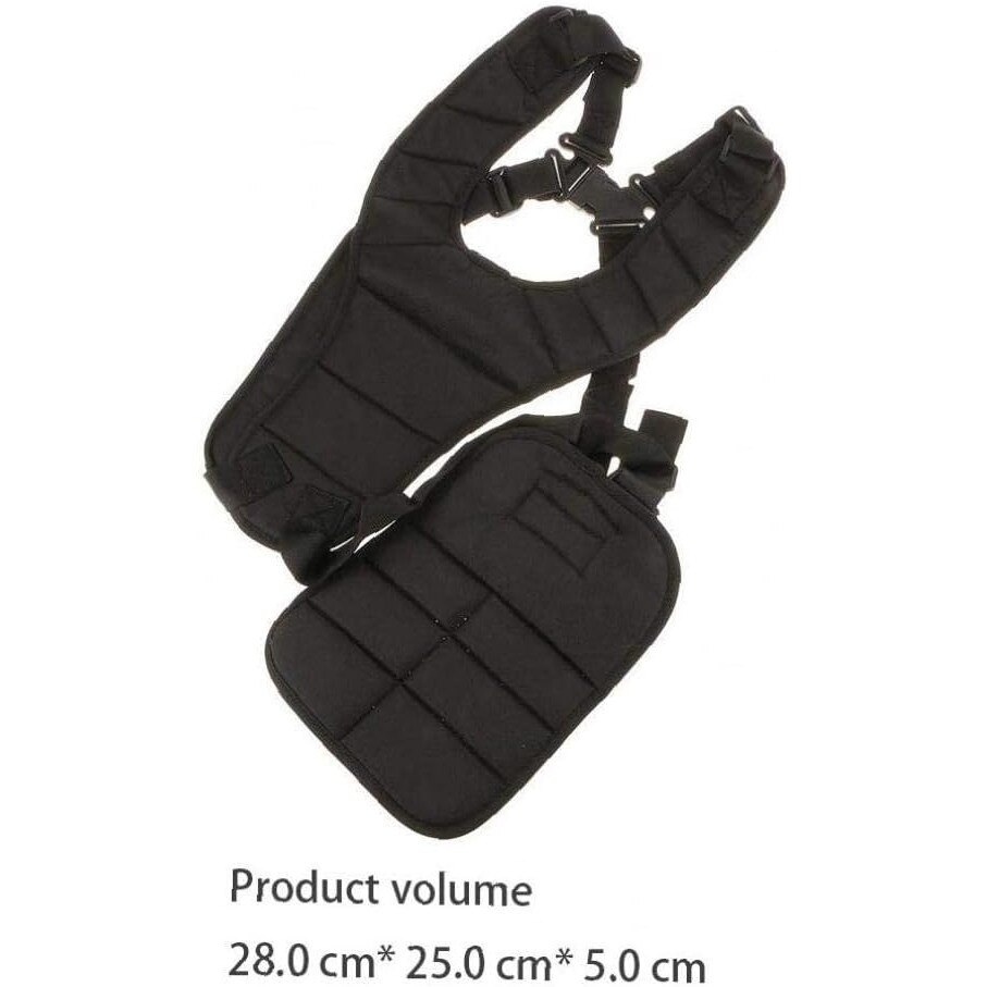 Ham pentru motocoasa, Jormftte, Nailon, 28 x 25 x 5 cm, Negru - eMAG.ro