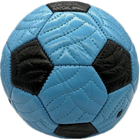 Minge handbal pentru copii, albastru deschis, cu striatii, VisionXXI ...