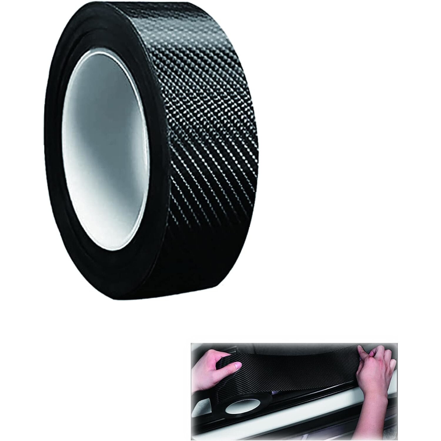 Autocolant auto, Jormftte, Carbon, Negru - eMAG.ro