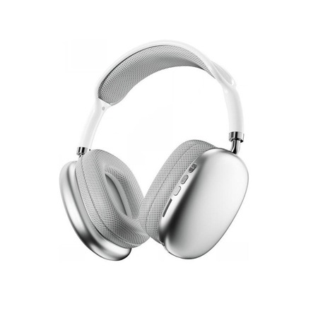 Casti Audio Over the Ear, Wireless, Bluetooth, Microfon, Alb - eMAG.ro