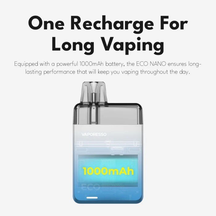 Kit Tigara Electronica Vaporesso Eco Nano Sparkling Purple - eMAG.ro