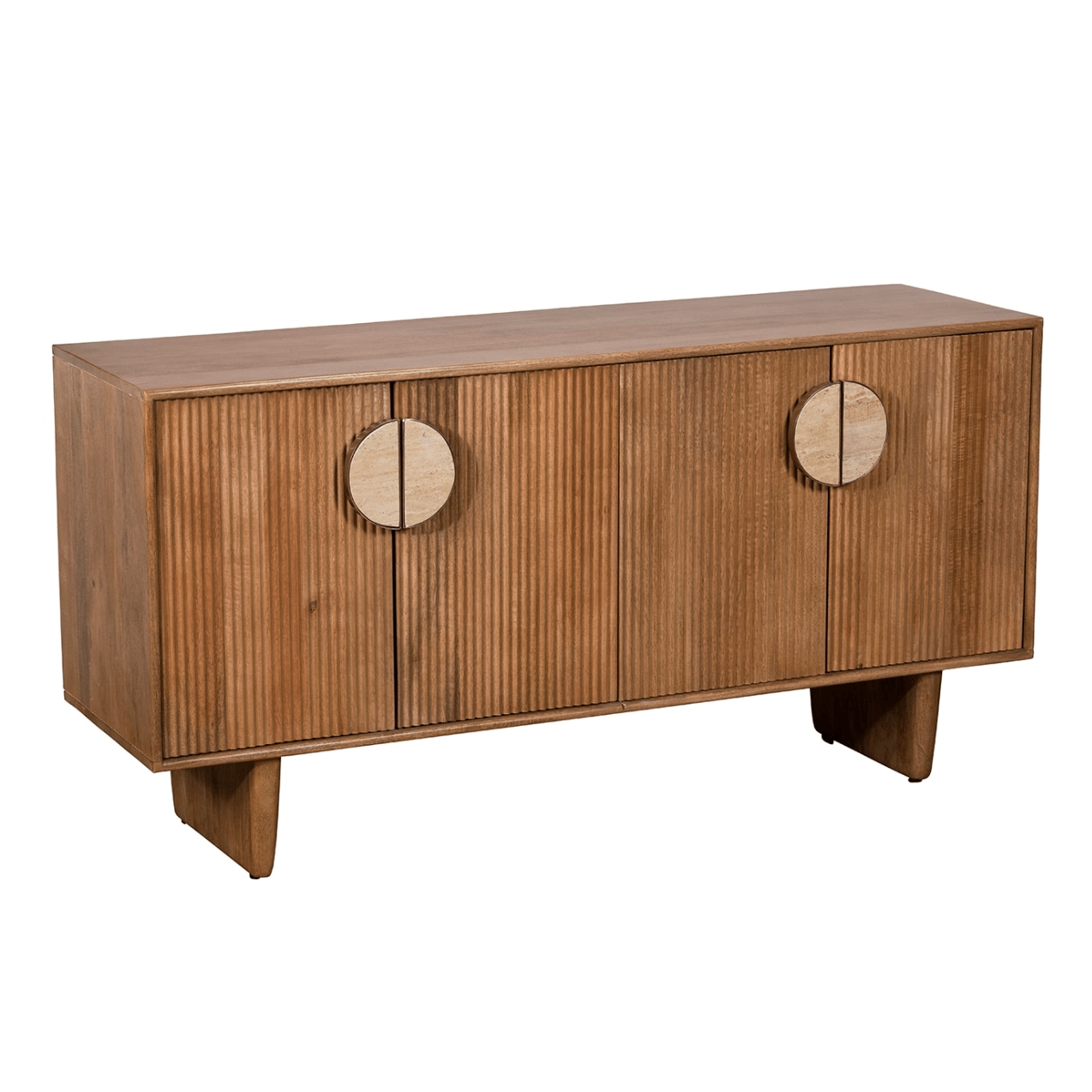 Comoda din lemn masiv de mango Eden 150 x 45 x 76 cm - eMAG.ro