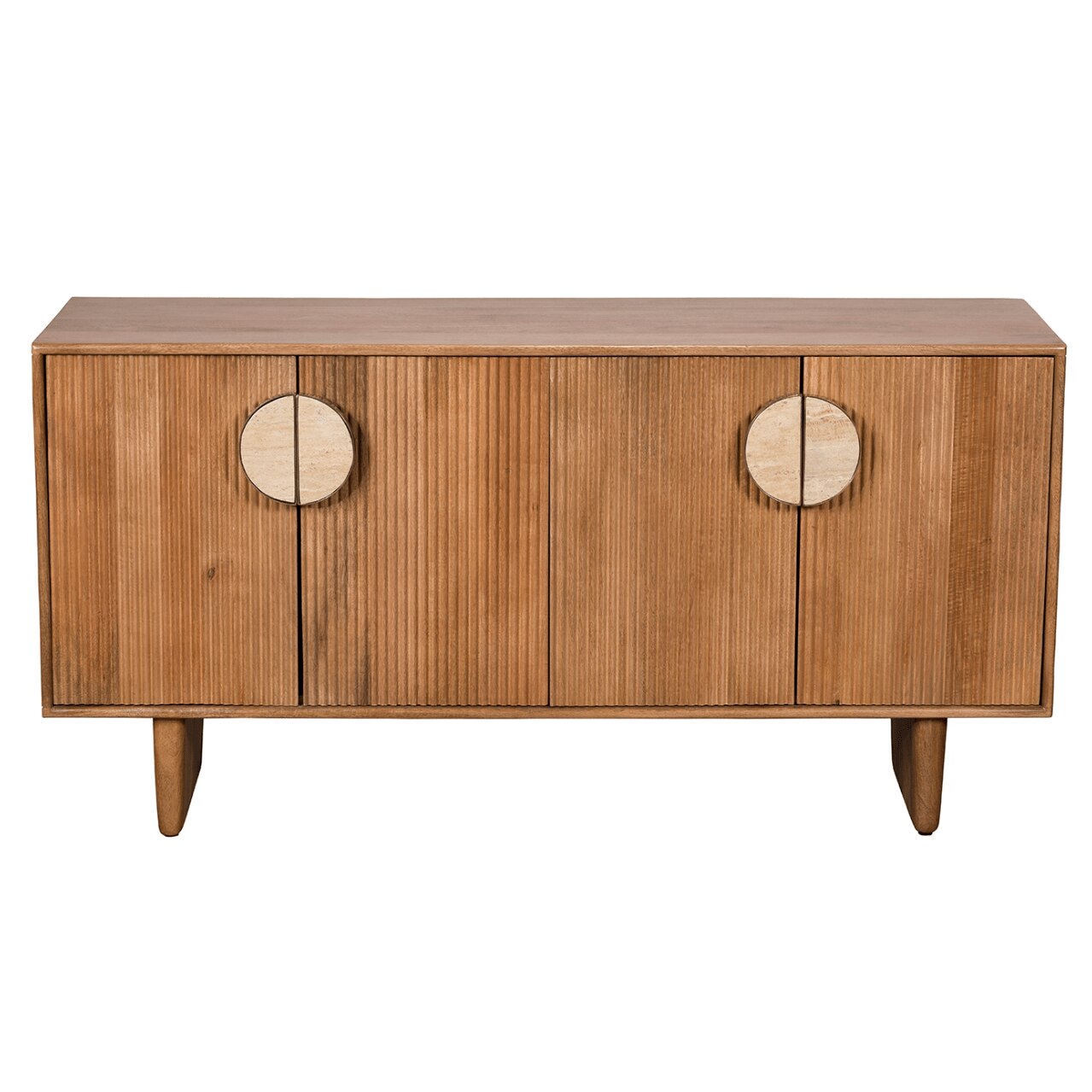 Comoda din lemn masiv de mango Eden 150 x 45 x 76 cm - eMAG.ro