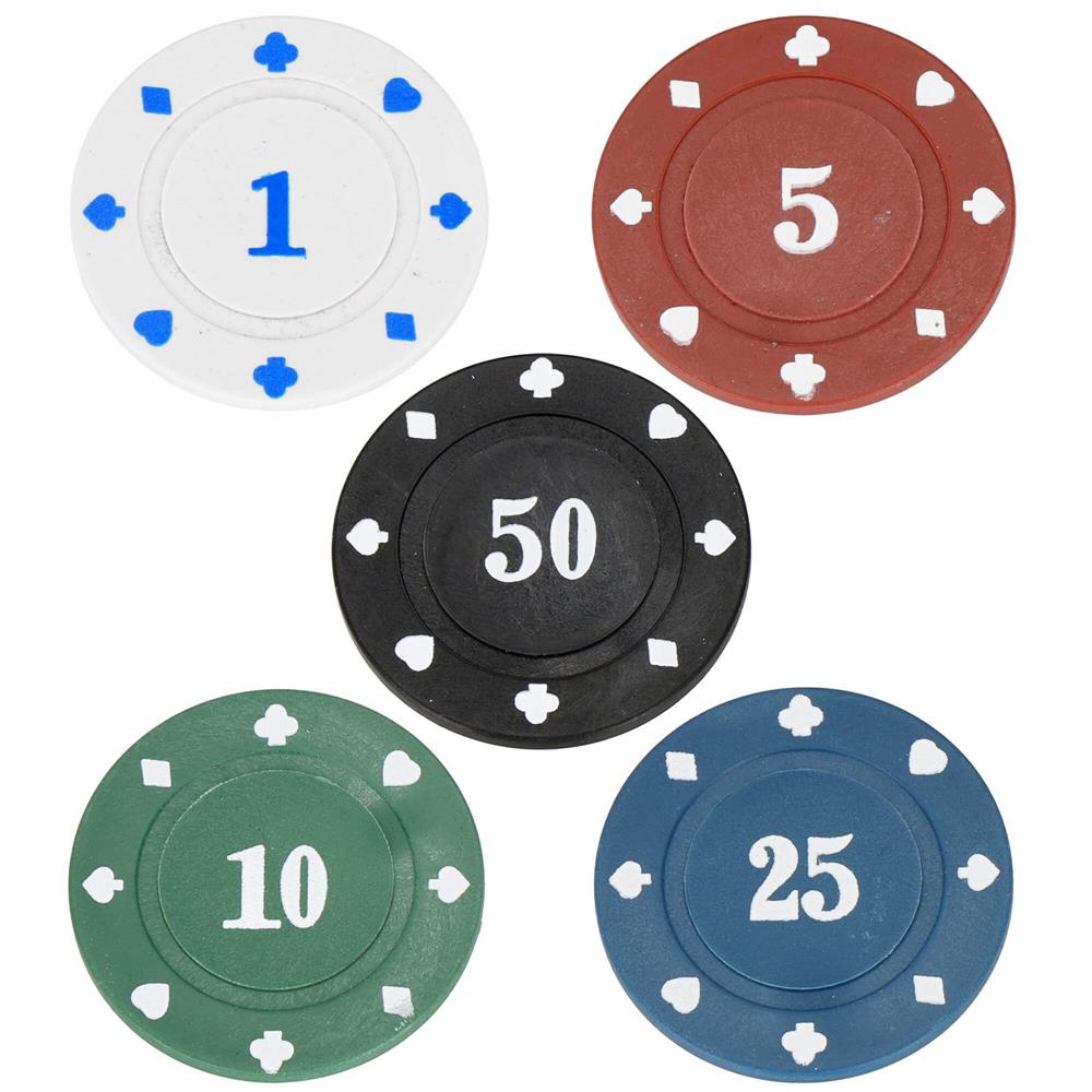 Set de Poker Complex cu 500 de jetoane, covoras verde, 2 seturi de ...