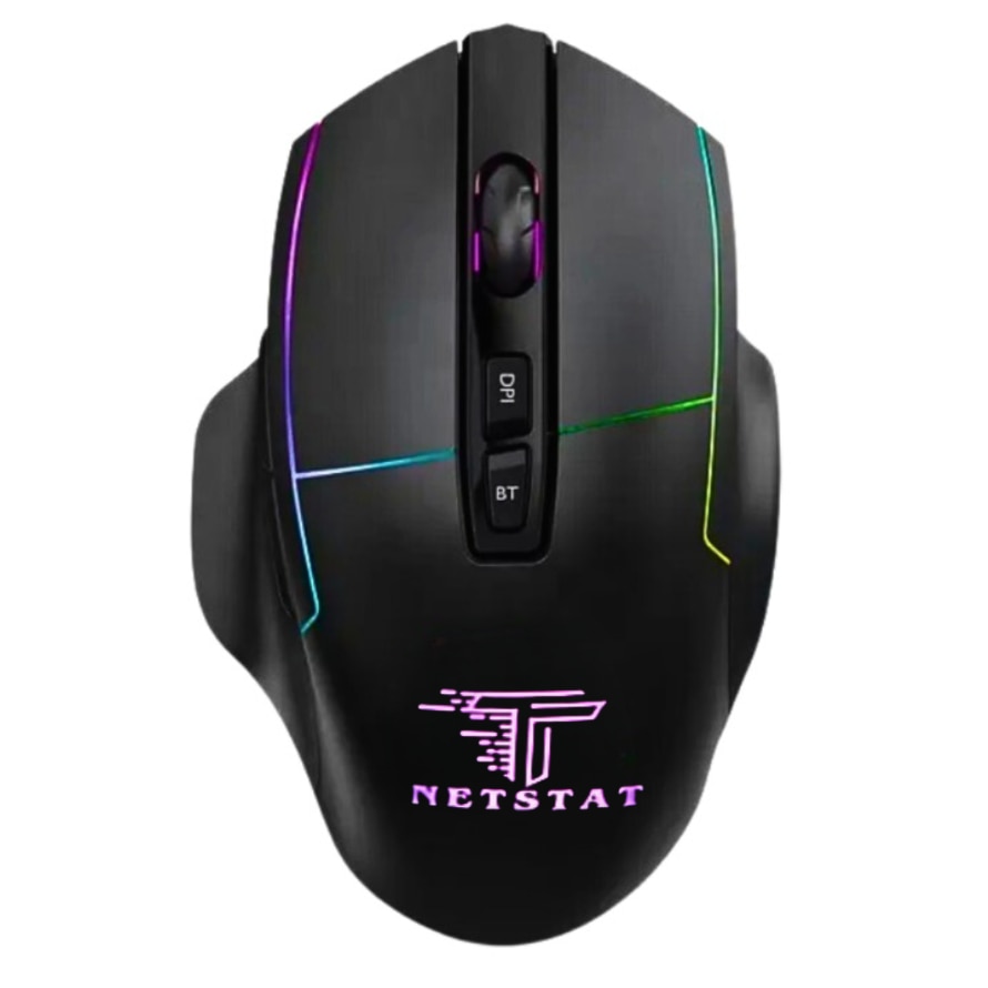 Mouse Silentios Wireless RGBX Profesional pentru Gaming si Birou ...