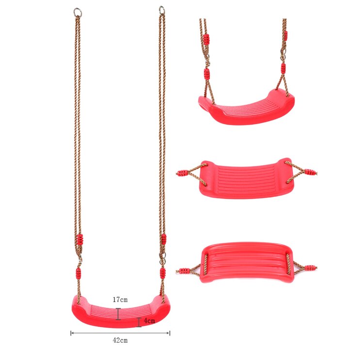 Leagan de gradina pentru copii, XGETOP®, macaron roz, greutate maxima ...